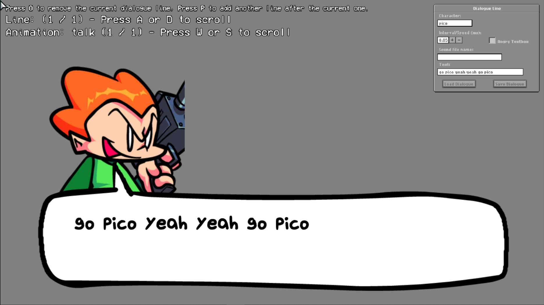 Psych Engine FNF Restored Dialogue Portraits [Friday Night Funkin'] [Mods]