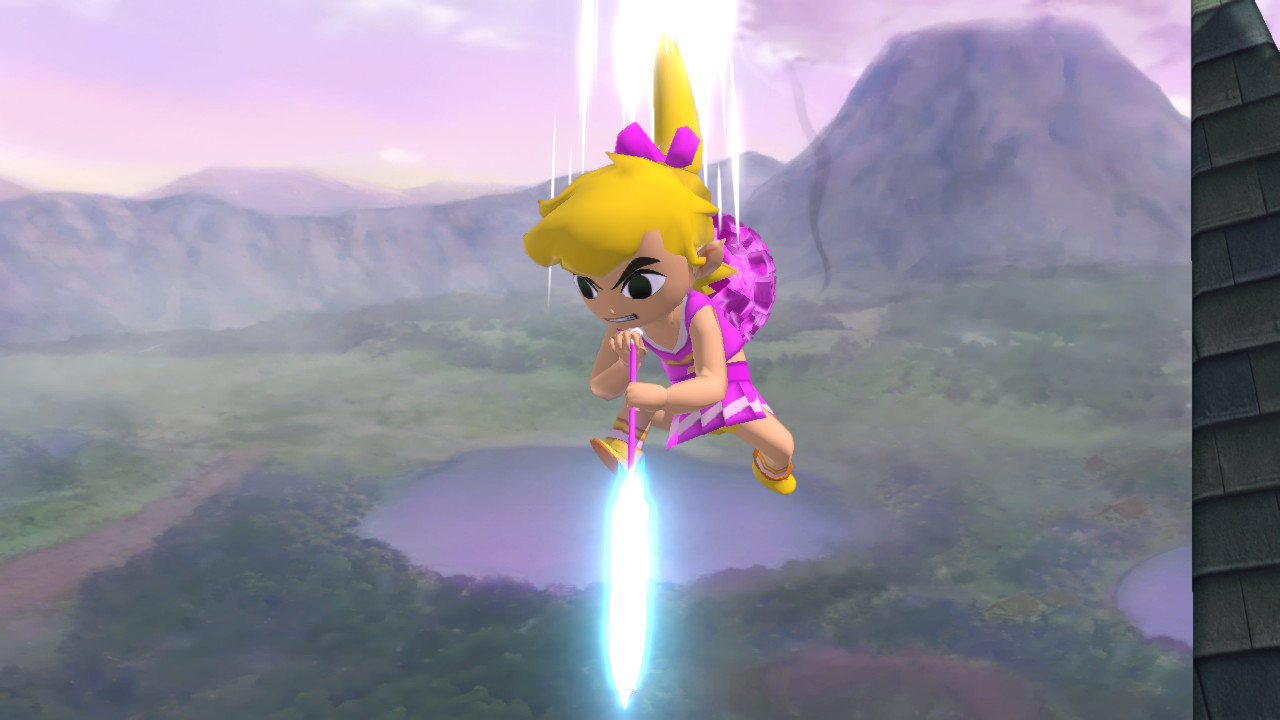Cheerleader Toon Link Mod for Super Smash Bros. Ultimate | SSBU Mods