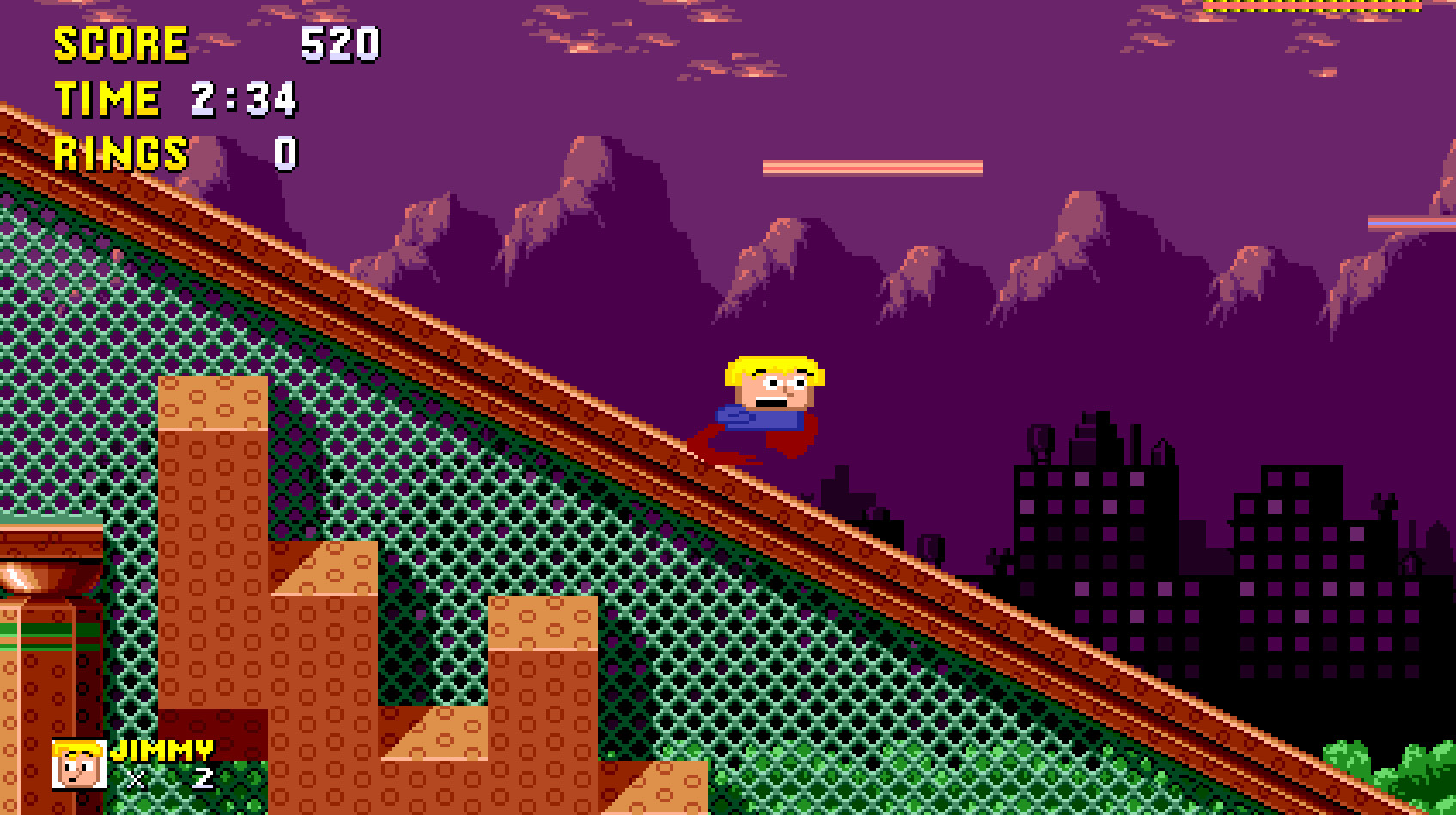 JimmySonic Forever Mod for Sonic the Hedgehog Forever | S1F Mods