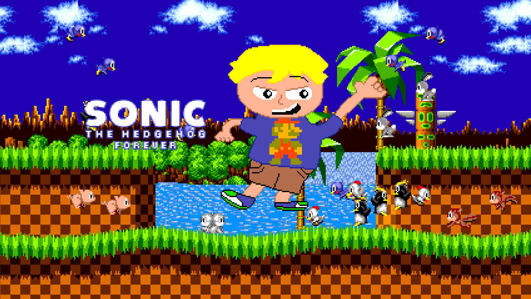 JimmySonic Forever Mod for Sonic the Hedgehog Forever | S1F Mods