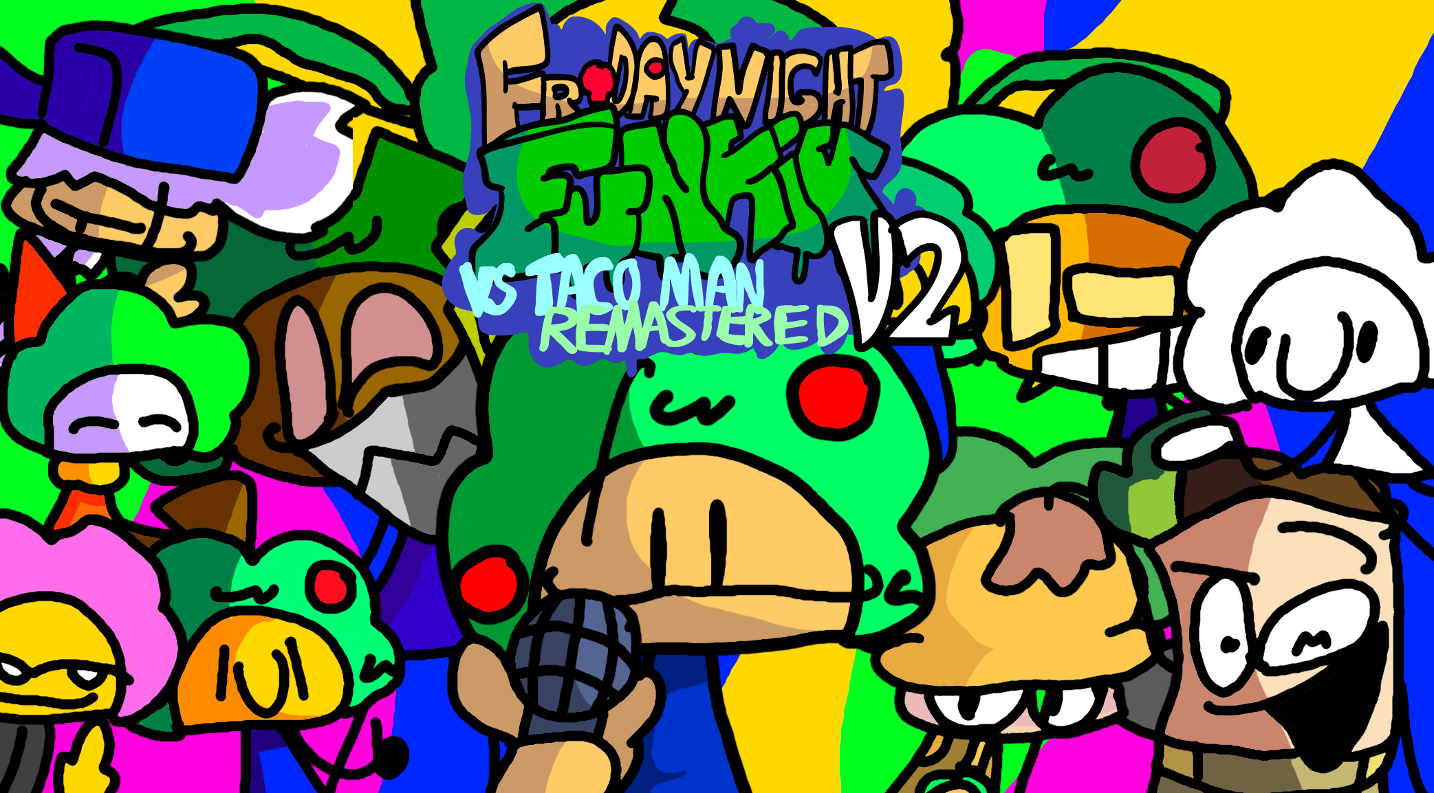FNF VS Taco Man Remastered V2.1 (little update) [Friday Night Funkin ...