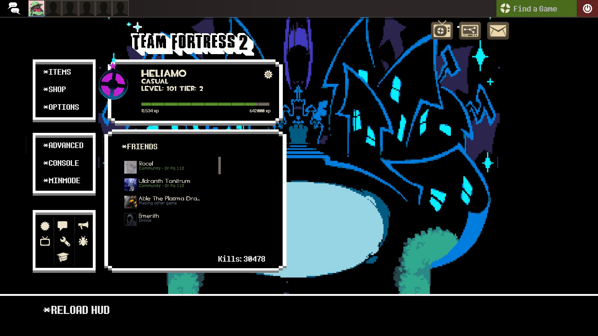 Castle Town Menu Background Mod for Team Fortress 2 | TF2 Mods