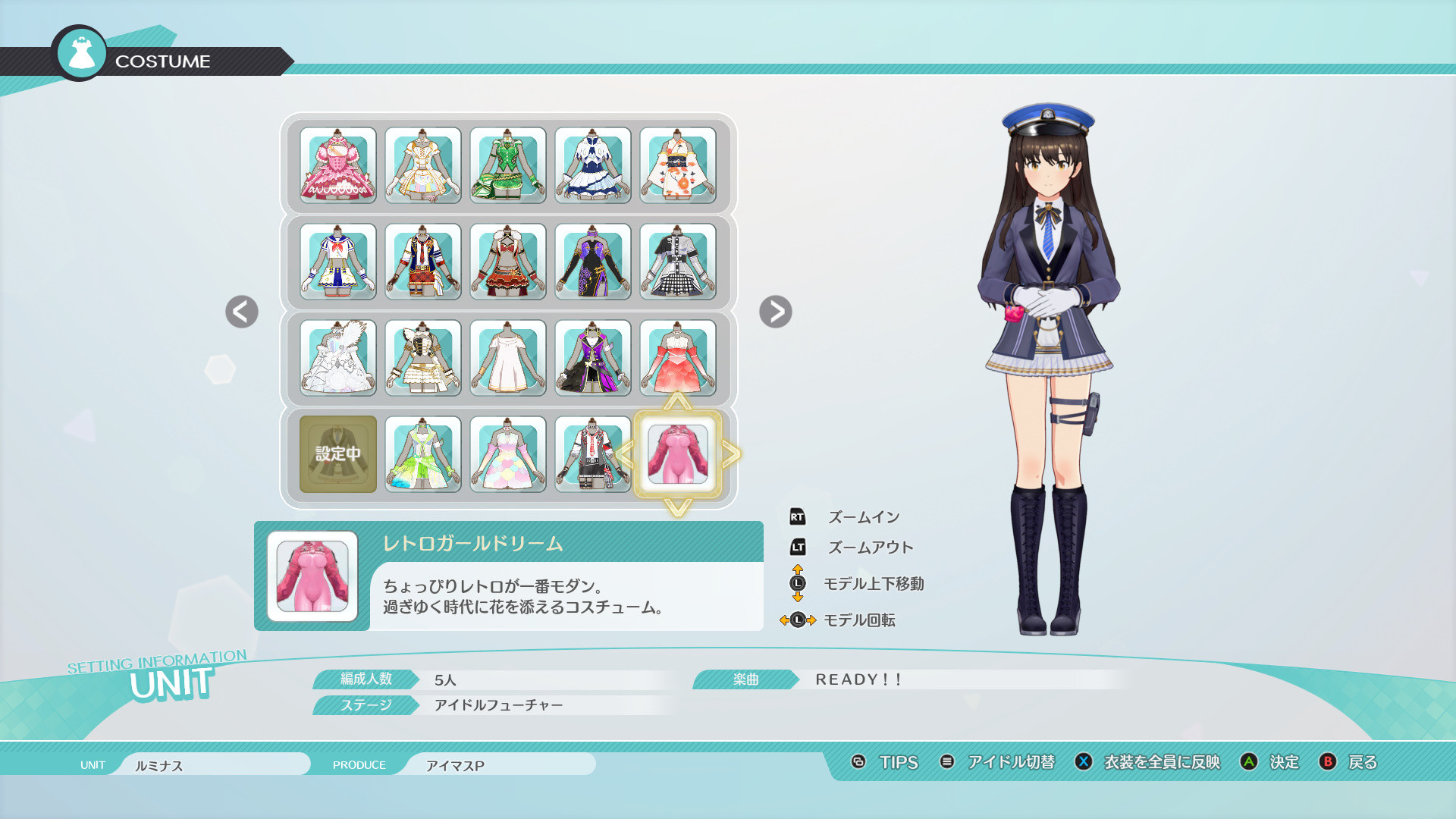 Nikke Diesel Outfit Over Early Summer Dress Mod for THE IDOLM@STER ...