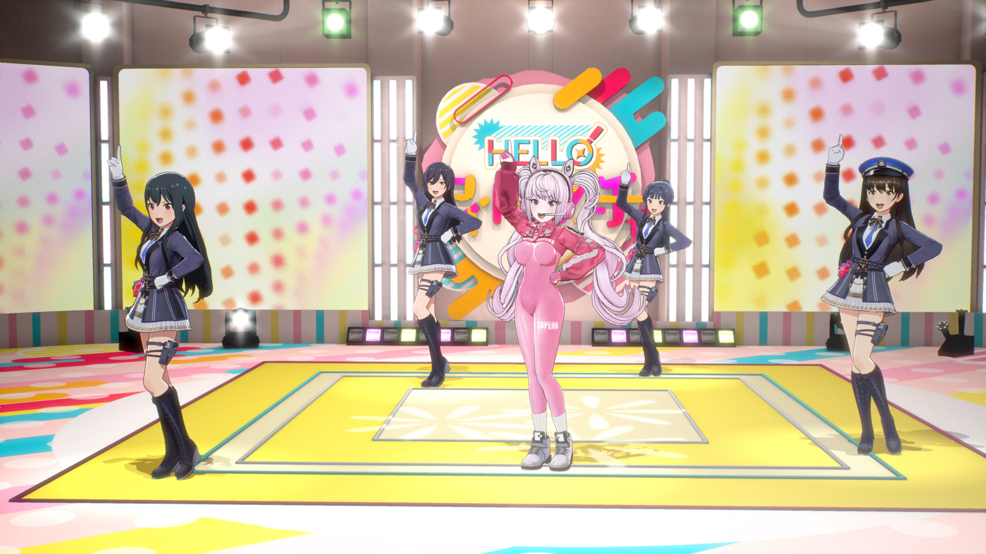 Nikke Diesel Outfit Over Early Summer Dress Mod for THE IDOLM@STER ...