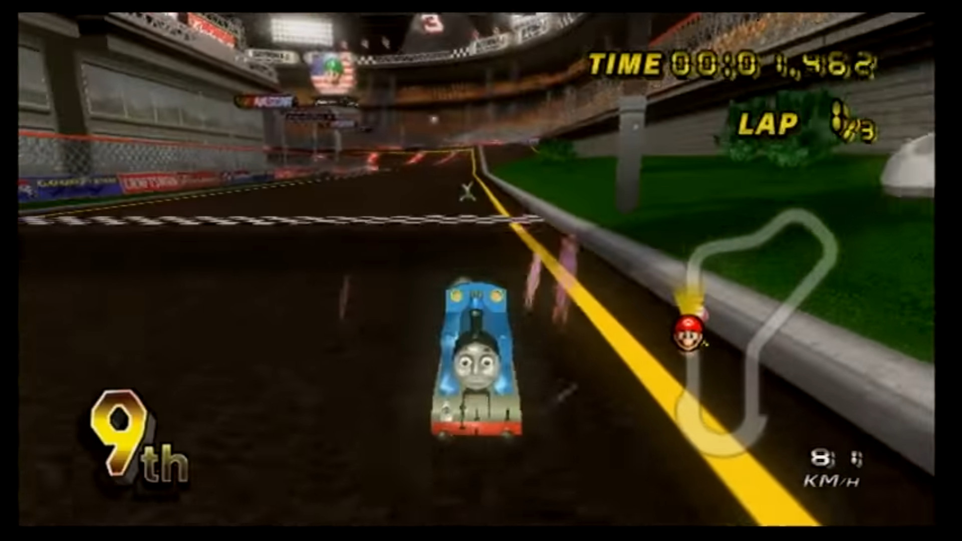 Thomas The Tank Engine Mod for Mario Kart Wii | MKWii Mods