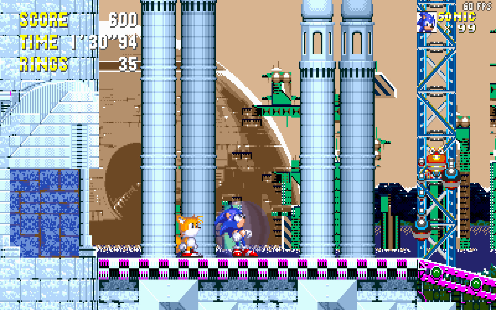 Scrap Brain Zone Styled Launch Base Zone Mod for Sonic 3 A.I.R. | S3AIR ...