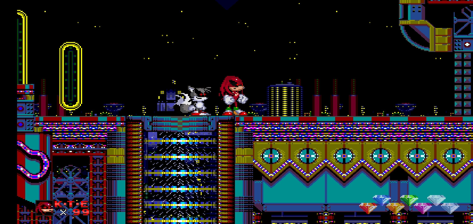 Exetior Knuckles C.N [Sonic 3 A.I.R.] [Mods]
