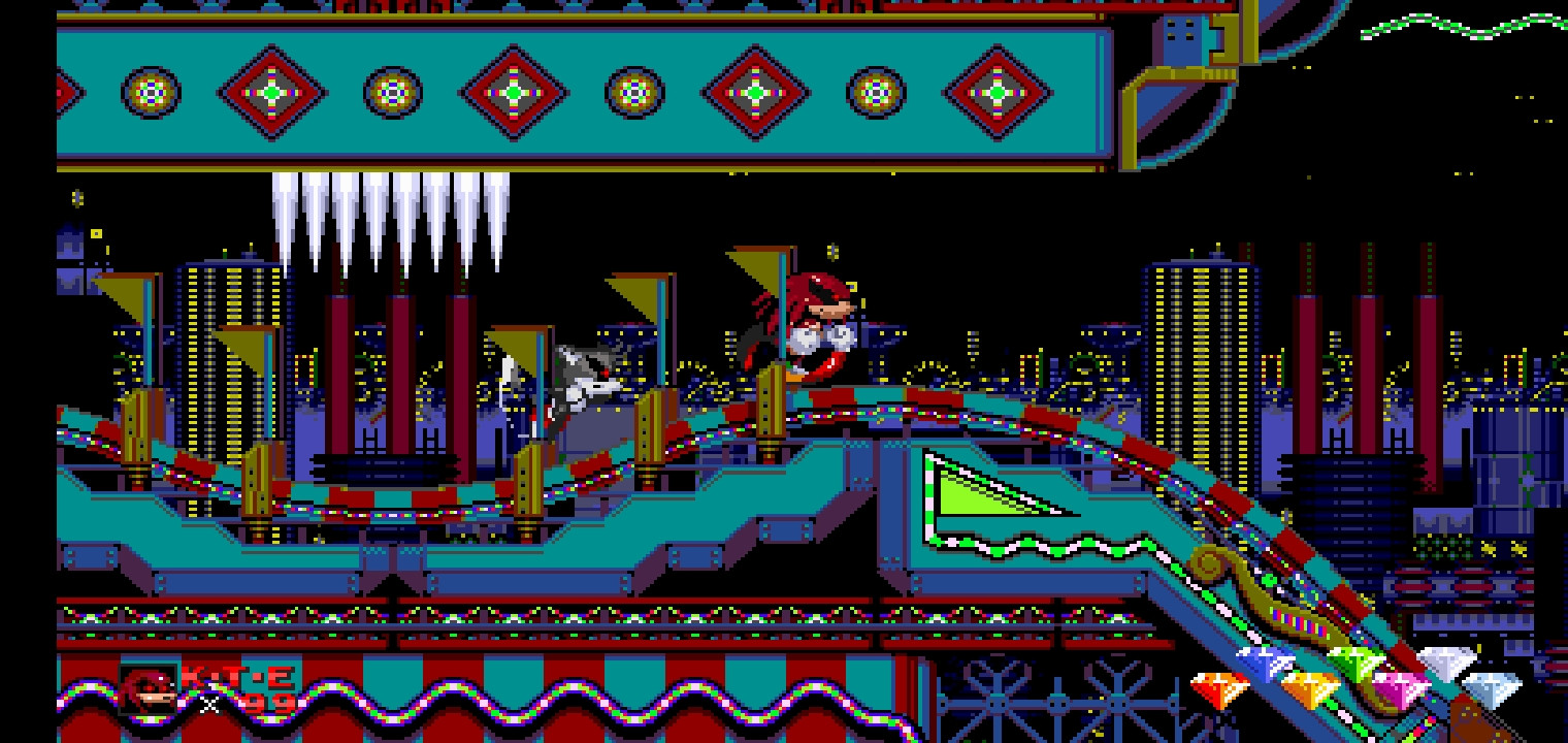 Exetior Knuckles C.N [Sonic 3 A.I.R.] [Mods]