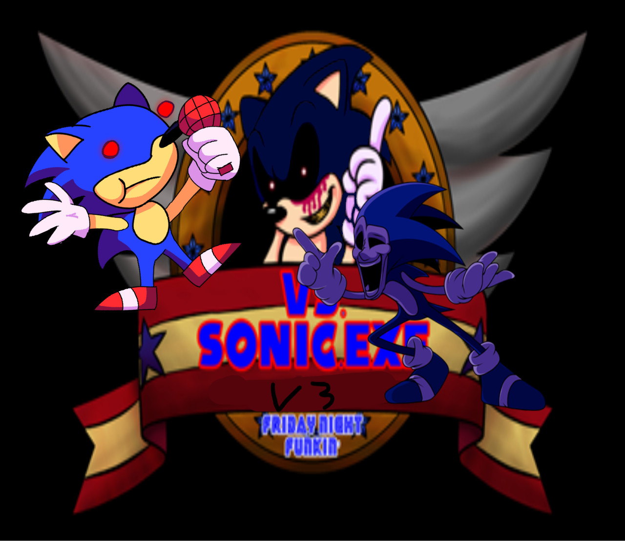 Vs Sonic.exe My Remaster V3 hotfix [Friday Night Funkin'] [Mods]