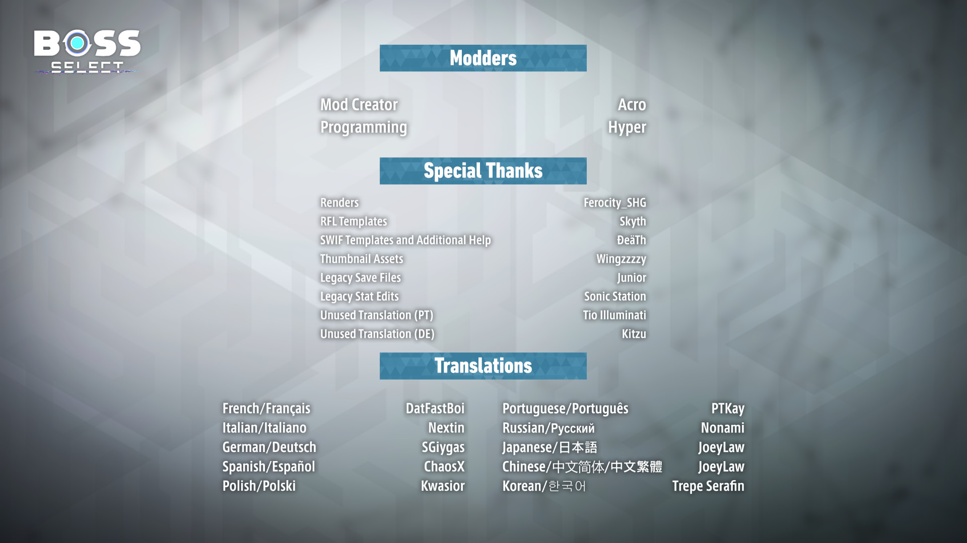 Boss Select Mod for Sonic Frontiers | Frontiers Mods