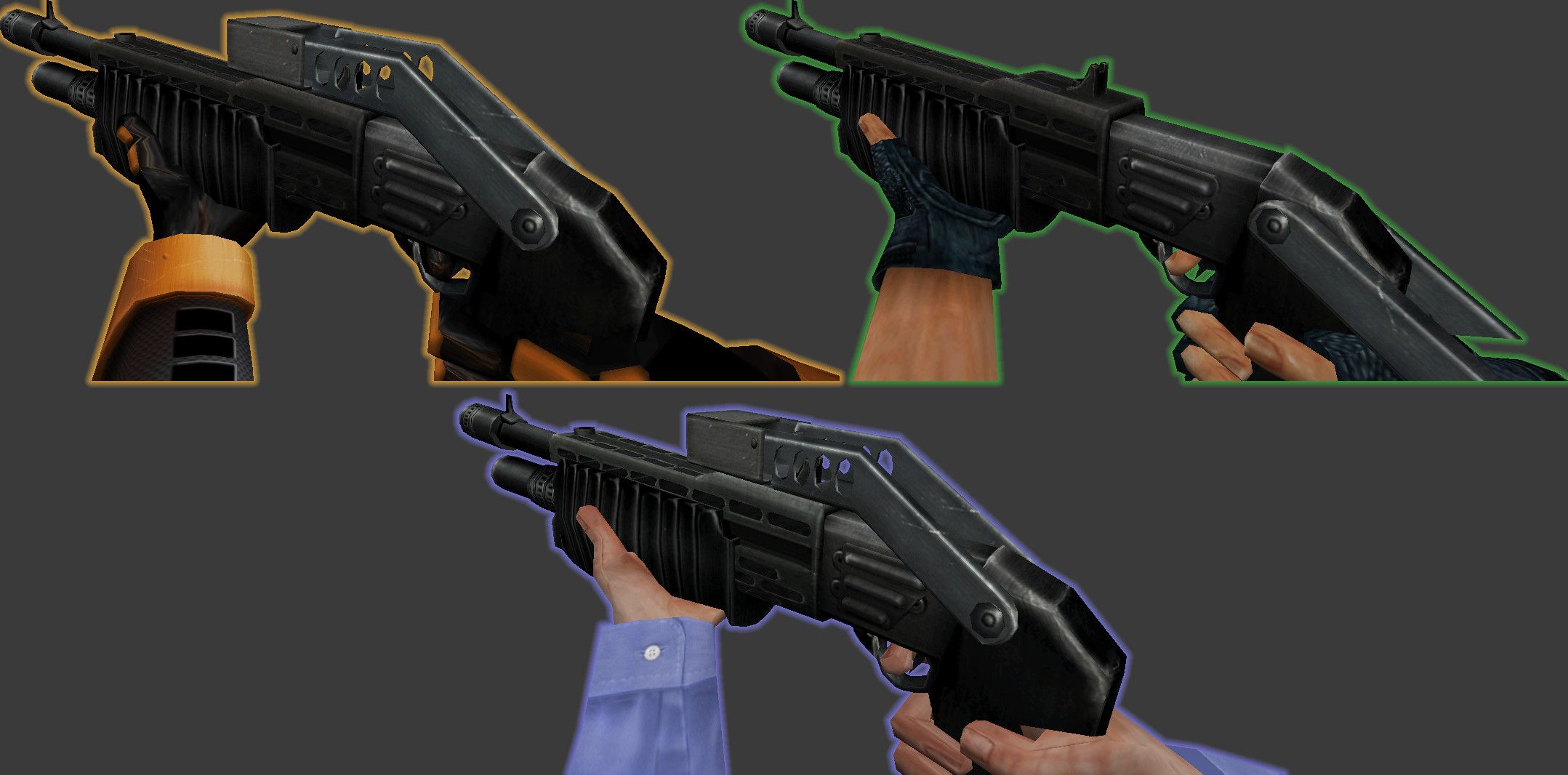 HD shotgun remake by Besli & Wonrz Mod for Half-Life | HL Mods