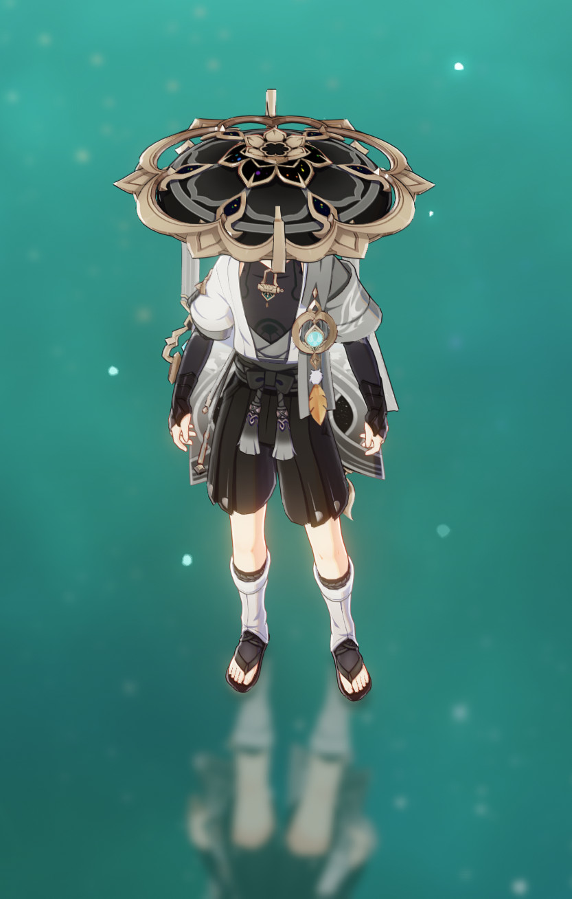 Monochrome Wanderer Mod for Genshin Impact | GI Mods