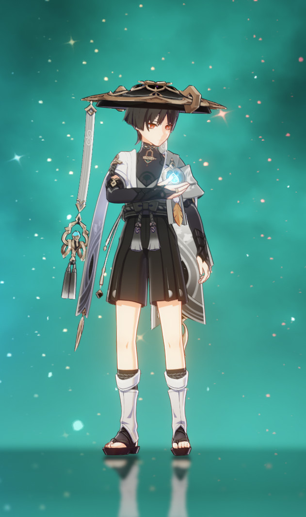 Monochrome Wanderer Mod for Genshin Impact | GI Mods