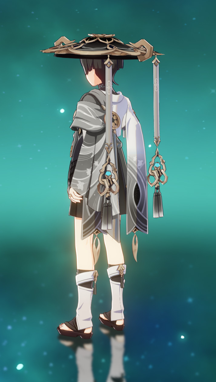 Monochrome Wanderer Mod for Genshin Impact | GI Mods