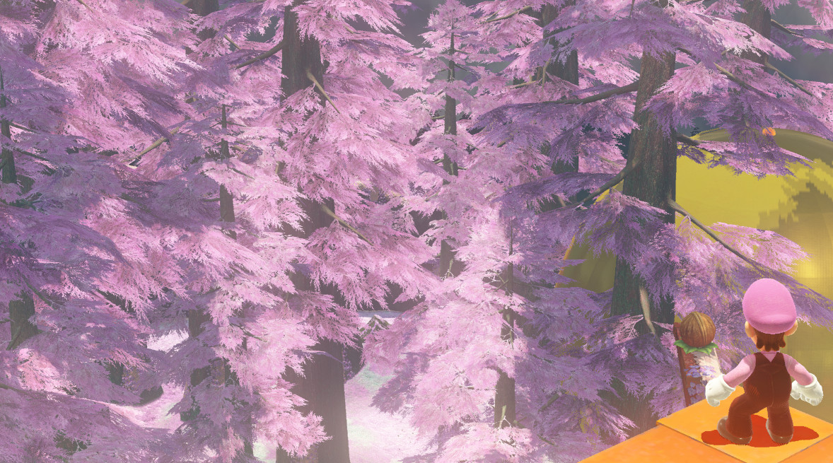 Cherry Blossom Wooded Kingdom [Super Mario Odyssey] [Mods]