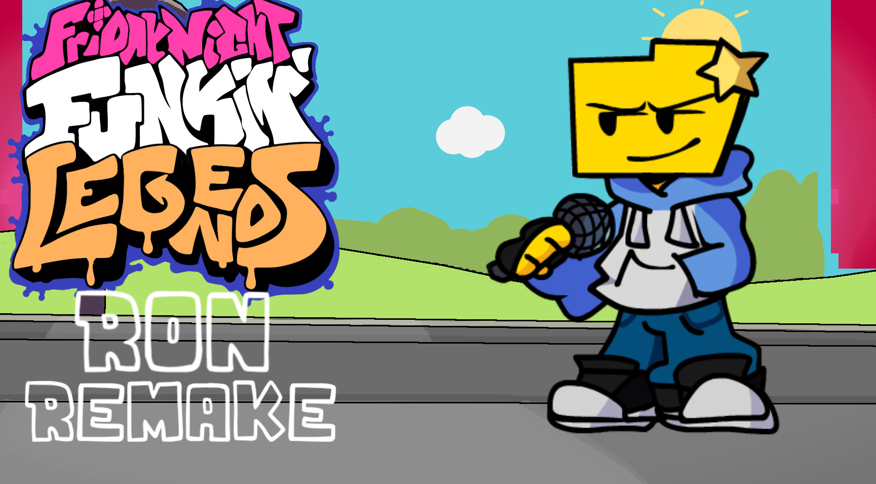 Friday night funkin LEGENDS vs ron remake [Friday Night Funkin'] [Mods]