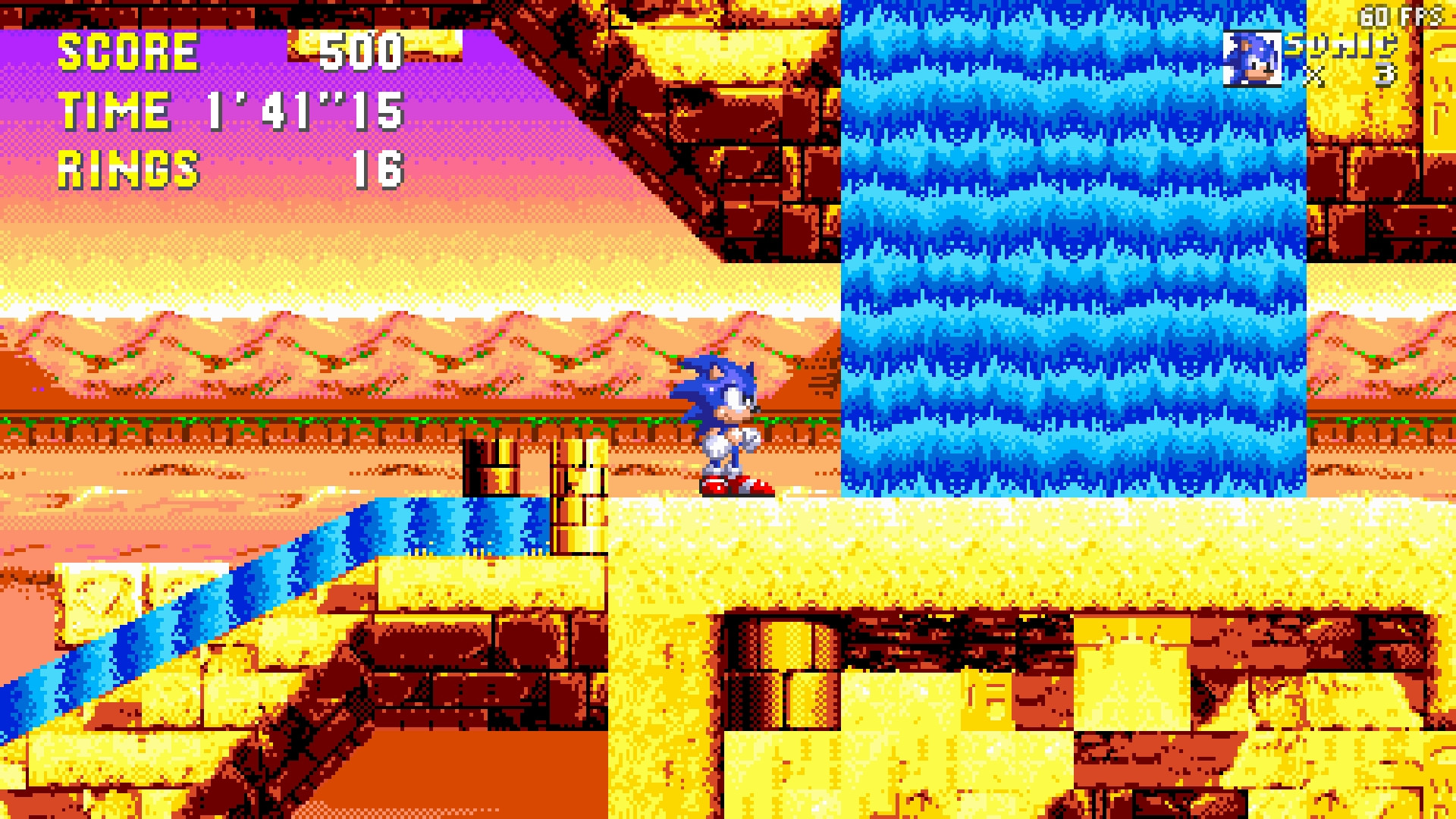 Water in sandopolis zone Mod for Sonic 3 A.I.R. | S3AIR Mods