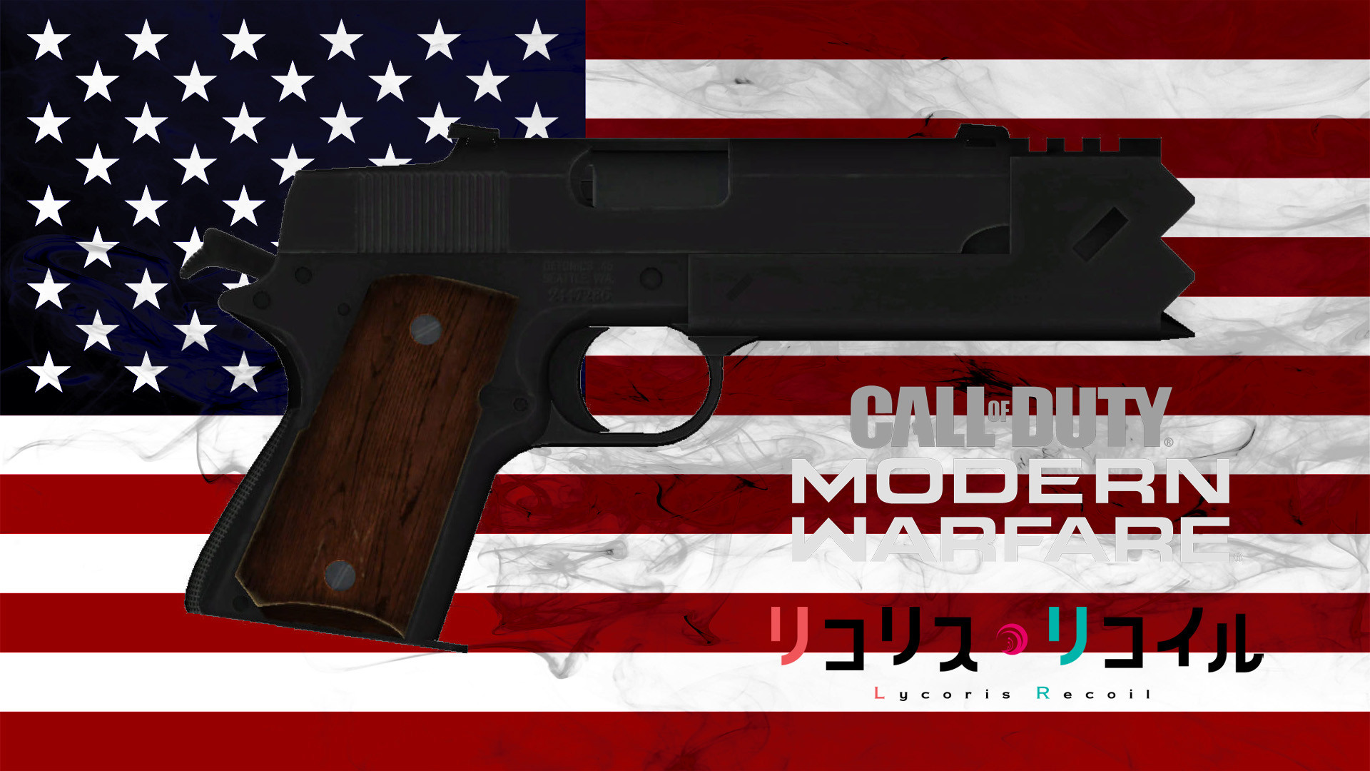 Lycoris Recoil DCM 1911 on MW2019 Animation [Counter-Strike 1.6] [Mods]