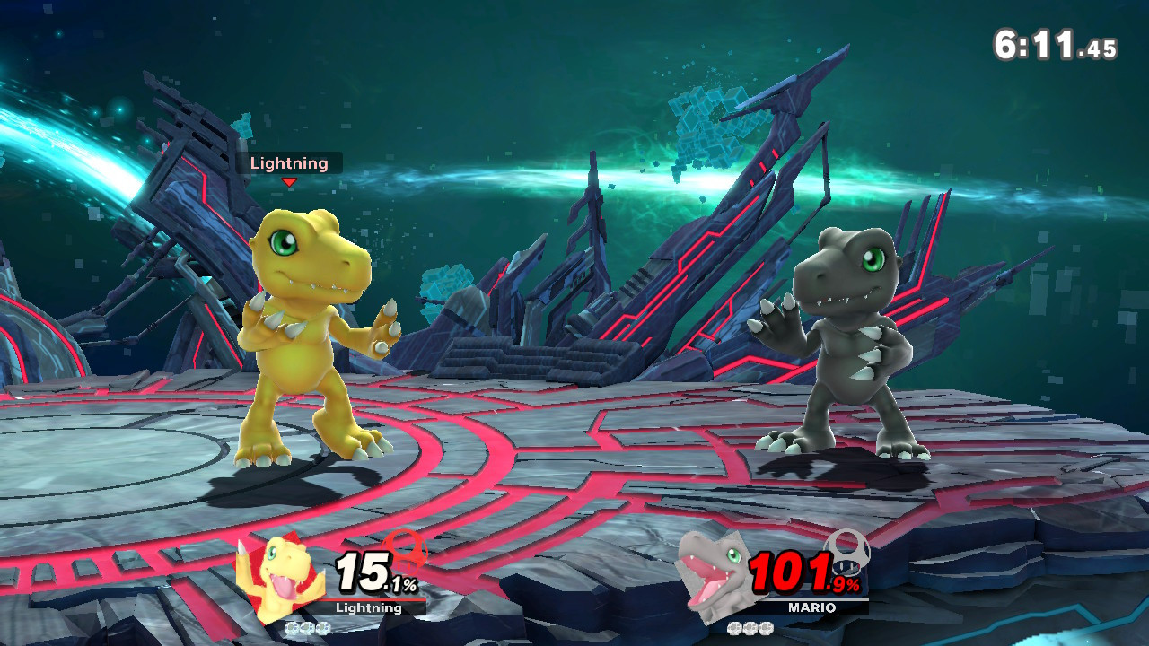 Agumon joins the battle Mod for Super Smash Bros. Ultimate | SSBU Mods