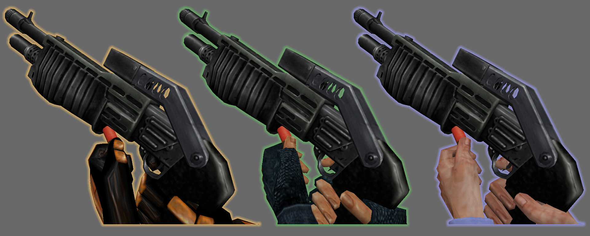 HD shotgun remake by Besli - vanilla version [Half-Life] [Mods]