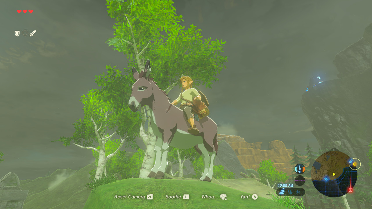 Rideable Donkeys of the Plateau Mod for The Legend of Zelda: Breath of ...