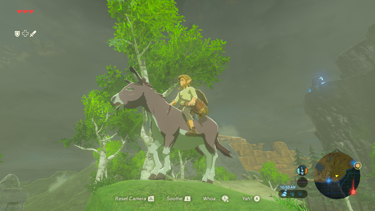 Rideable Donkeys of the Plateau Mod for The Legend of Zelda: Breath of ...