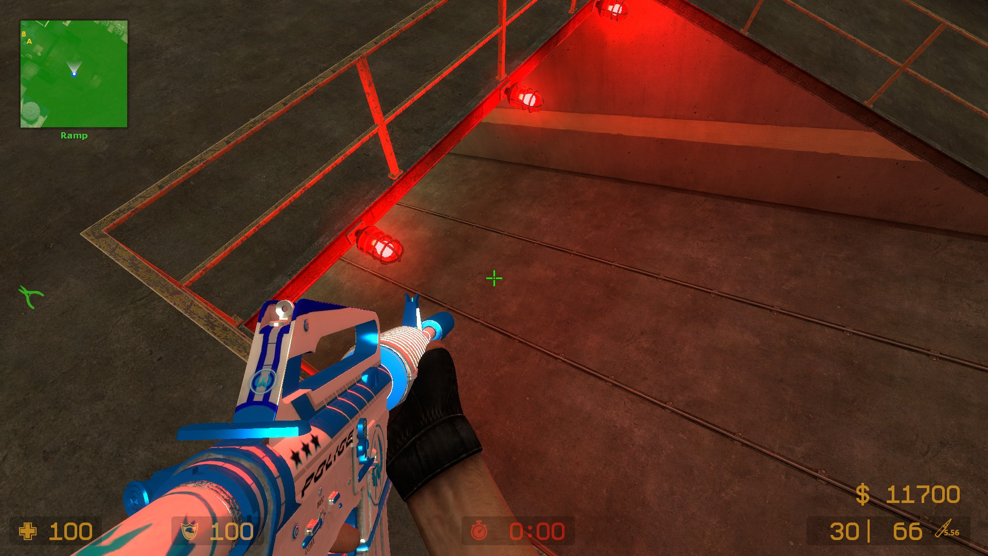 M4A1 | POLICE by Zlatanovicc Mod for Counter-Strike: Source | CS:S Mods