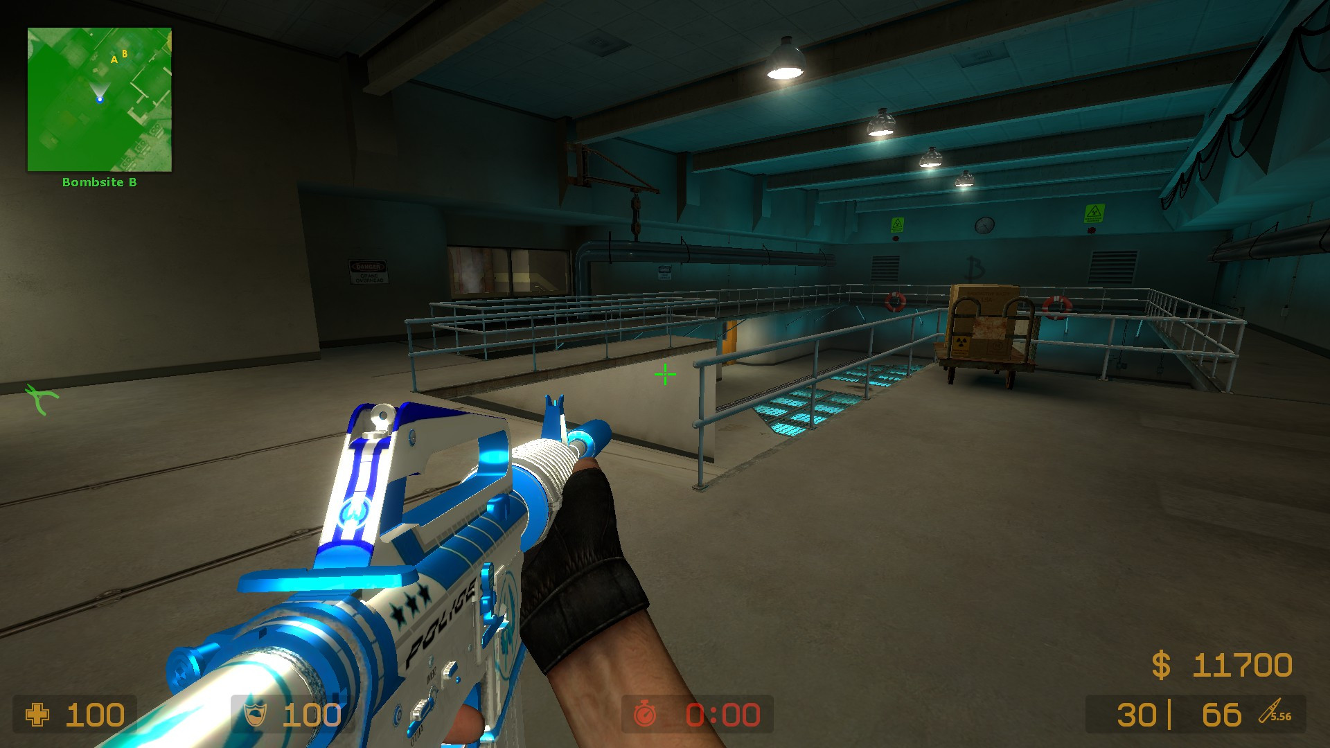 M4A1 | POLICE by Zlatanovicc Mod for Counter-Strike: Source | CS:S Mods