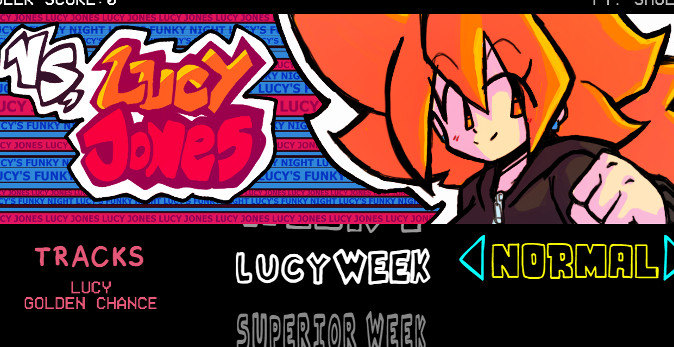 Lucy's Funky Night FINAL DEMO Mod for Friday Night Funkin' | FNF Mods