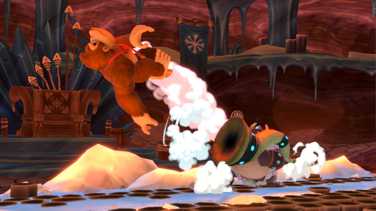 Volcano Dome - DKC: Tropical Freeze Mod for Super Smash Bros. Ultimate ...