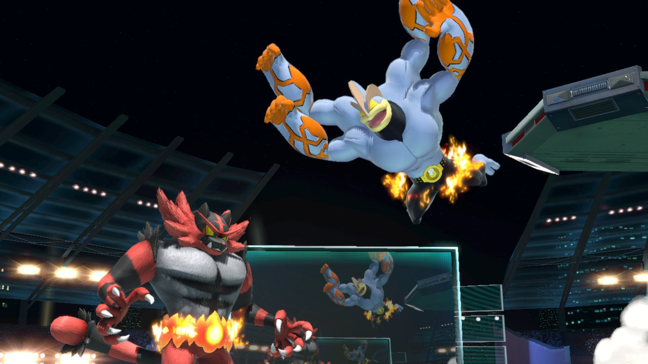 Machamp gigantamax prepare for battle Mod for Super Smash Bros ...