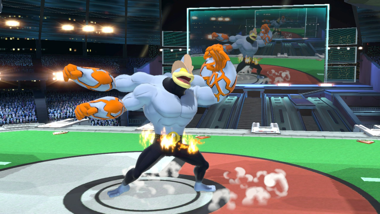 Machamp gigantamax prepare for battle Mod for Super Smash Bros ...