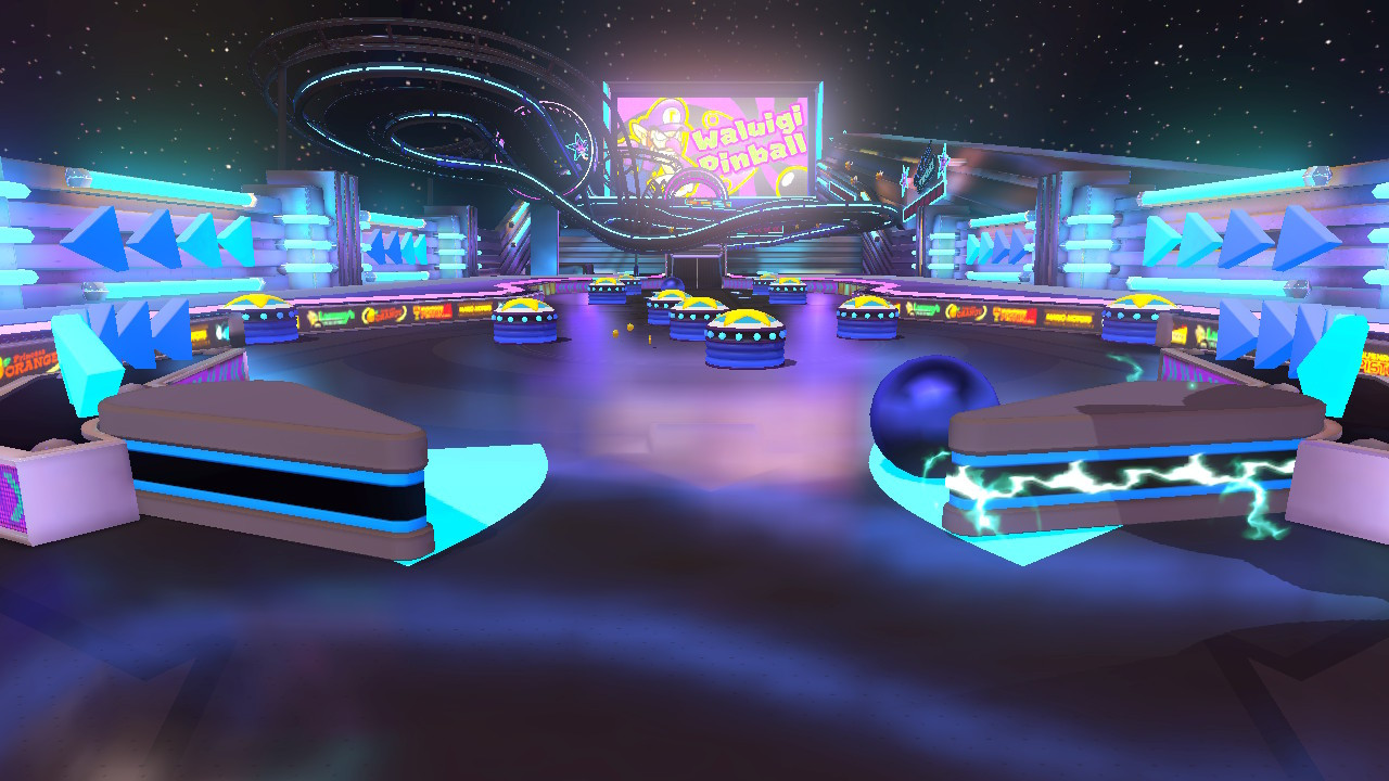 Futuristic Pinball [Mario Kart 8 Deluxe] [Mods]