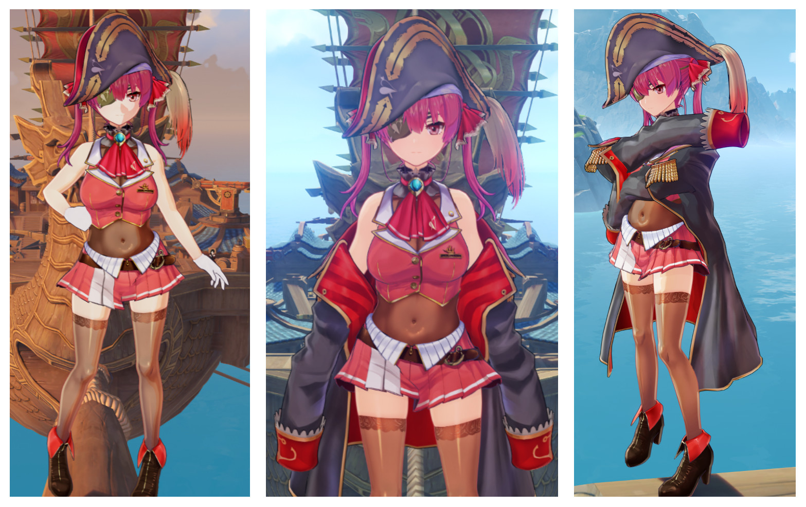 Houshou Marine, the pirate VTuber! Mod for Genshin Impact | GI Mods