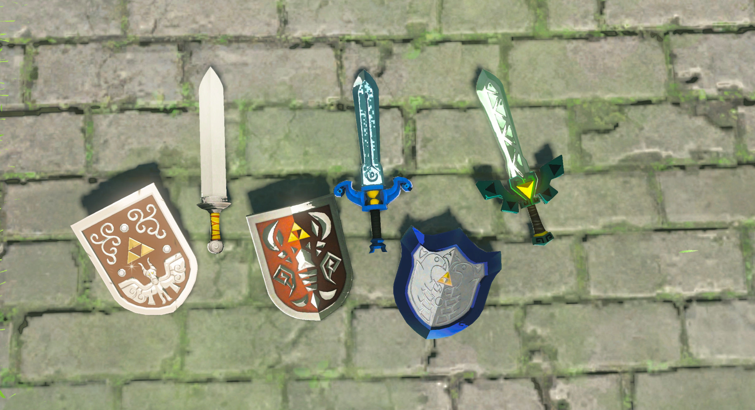 Hyrule Warriors Weapon Collection Mod for The Legend of Zelda: Breath ...