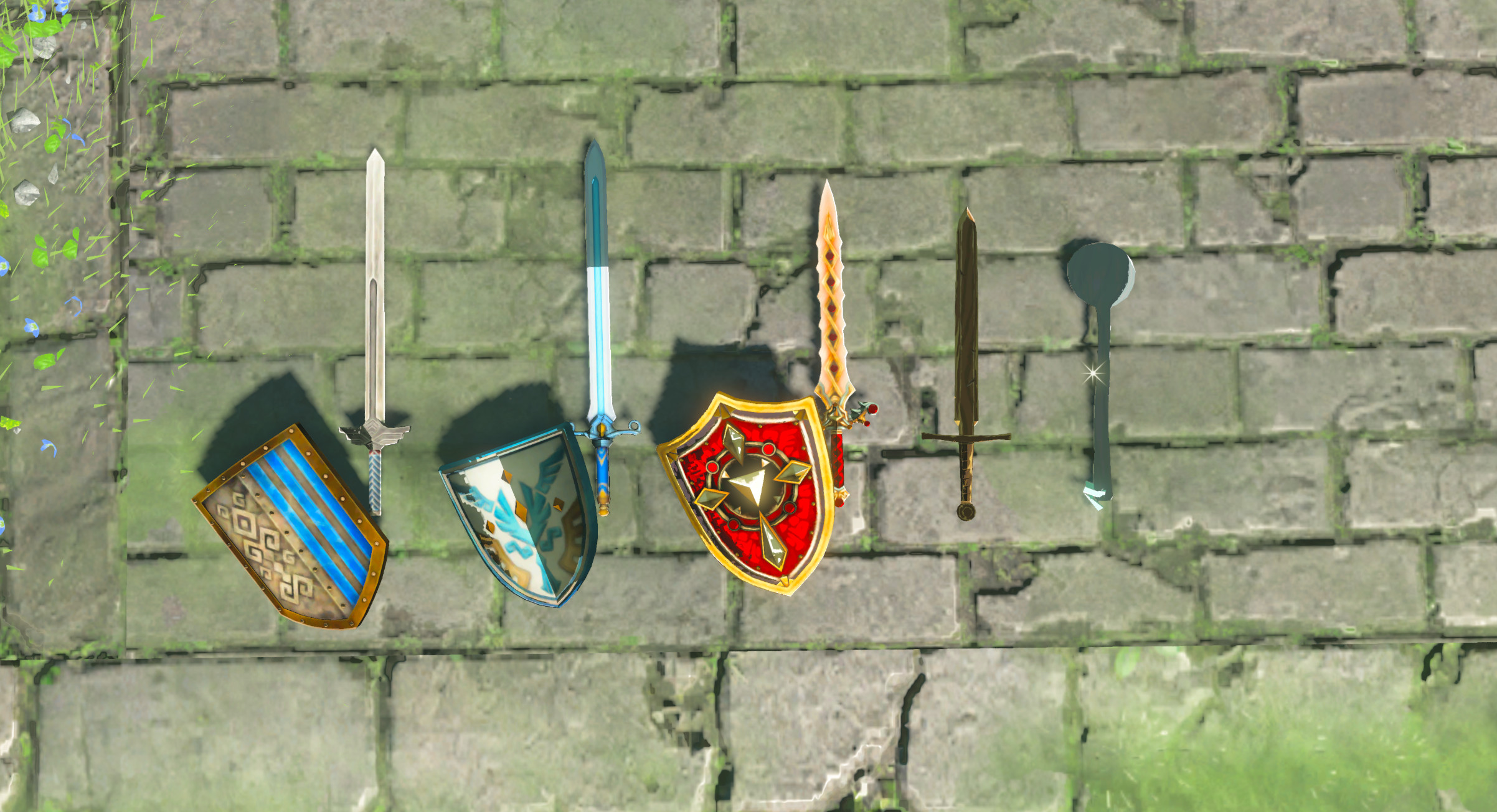 Hyrule Warriors Weapon Collection Mod for The Legend of Zelda: Breath ...