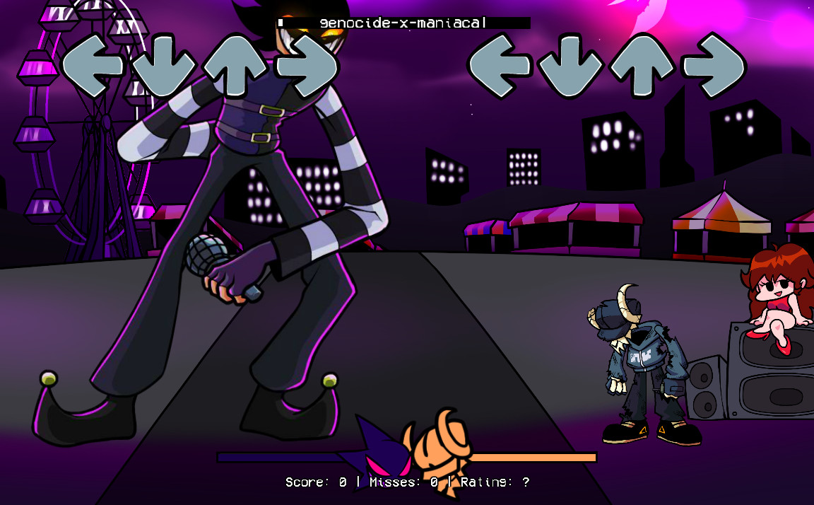 Genocide x Maniacal Mod for Friday Night Funkin' | FNF Mods