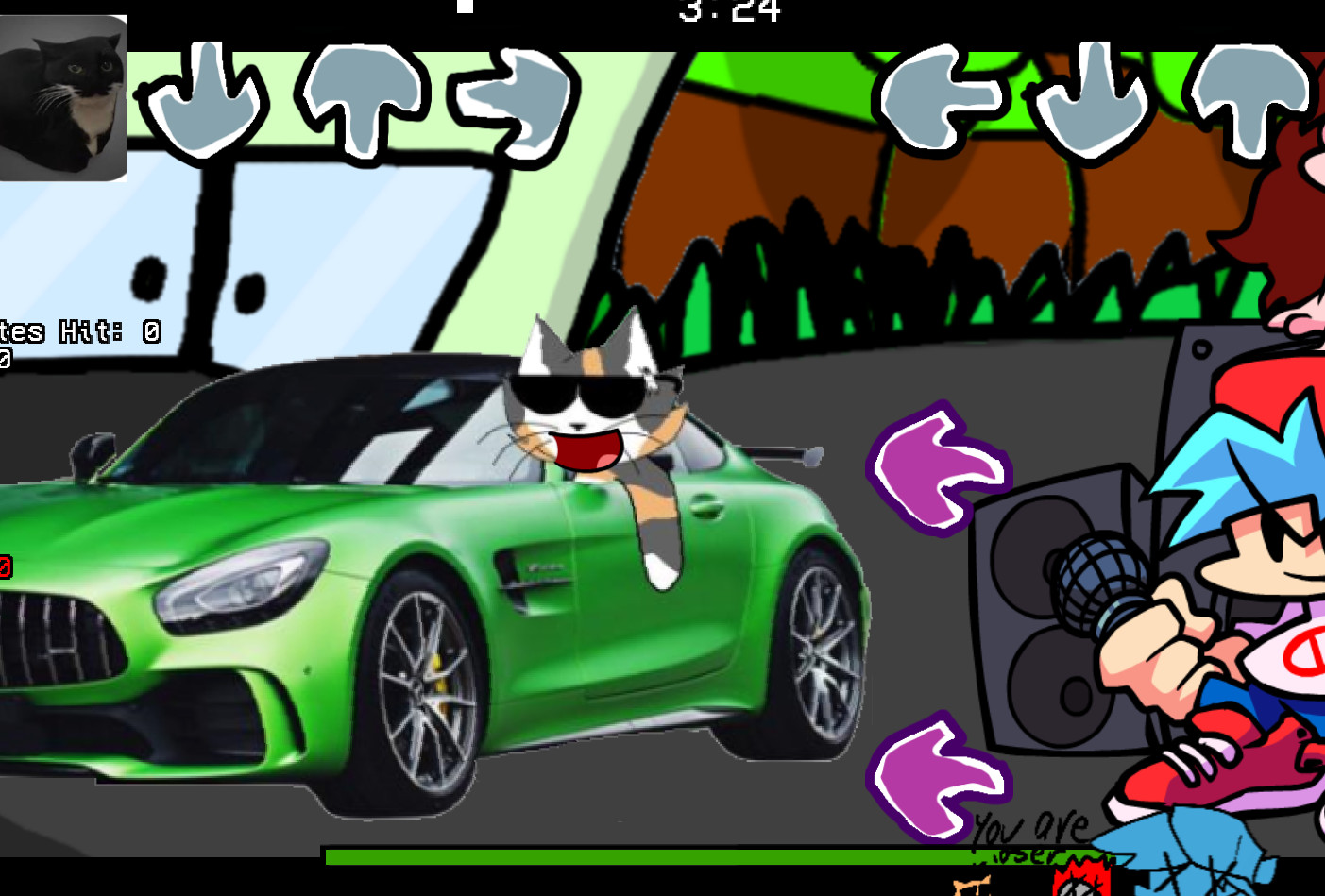 [FNF'] VS :|!Kica V2 [Friday Night Funkin'] [Mods]