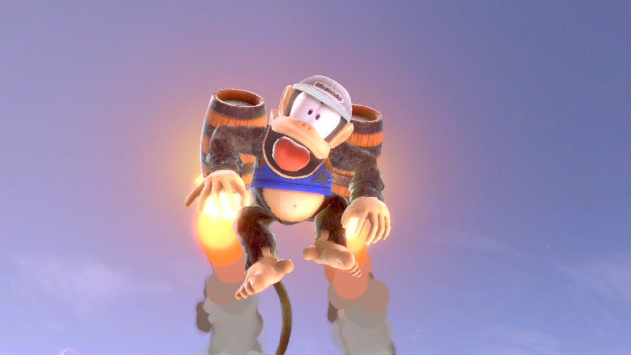 Black and Blue Diddy Mod for Super Smash Bros. Ultimate | SSBU Mods