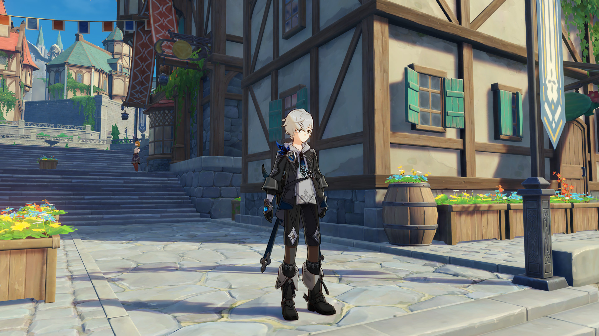 Mika Nightmode Mod for Genshin Impact | GI Mods