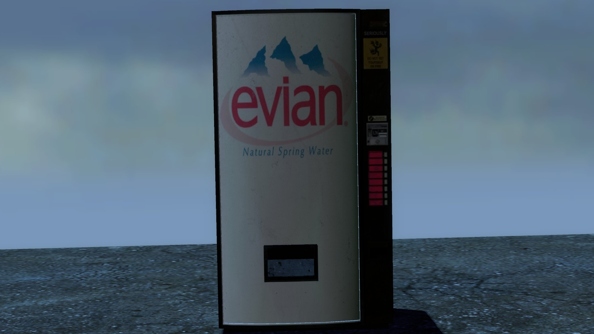 Evian vending machine retexture Mod for Half-Life 2 | HL2 Mods
