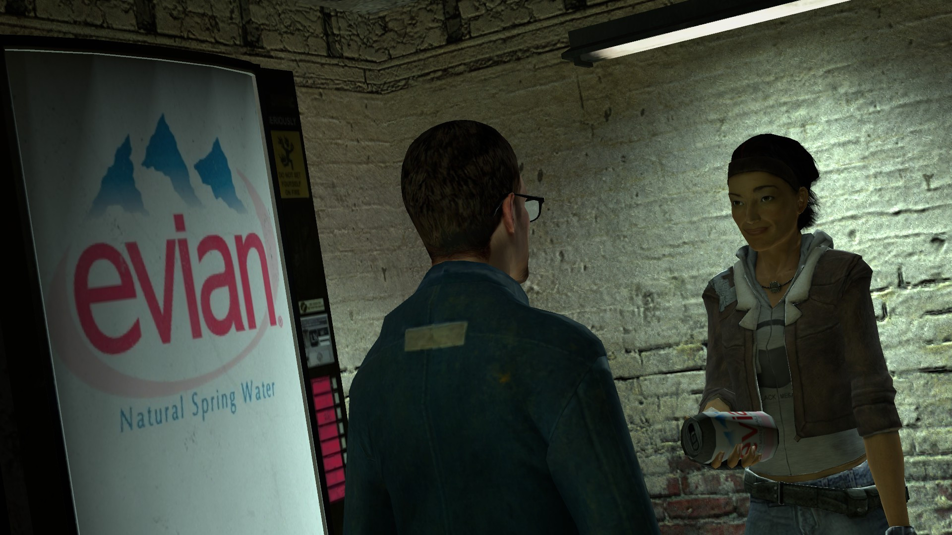 Evian vending machine retexture Mod for Half-Life 2 | HL2 Mods