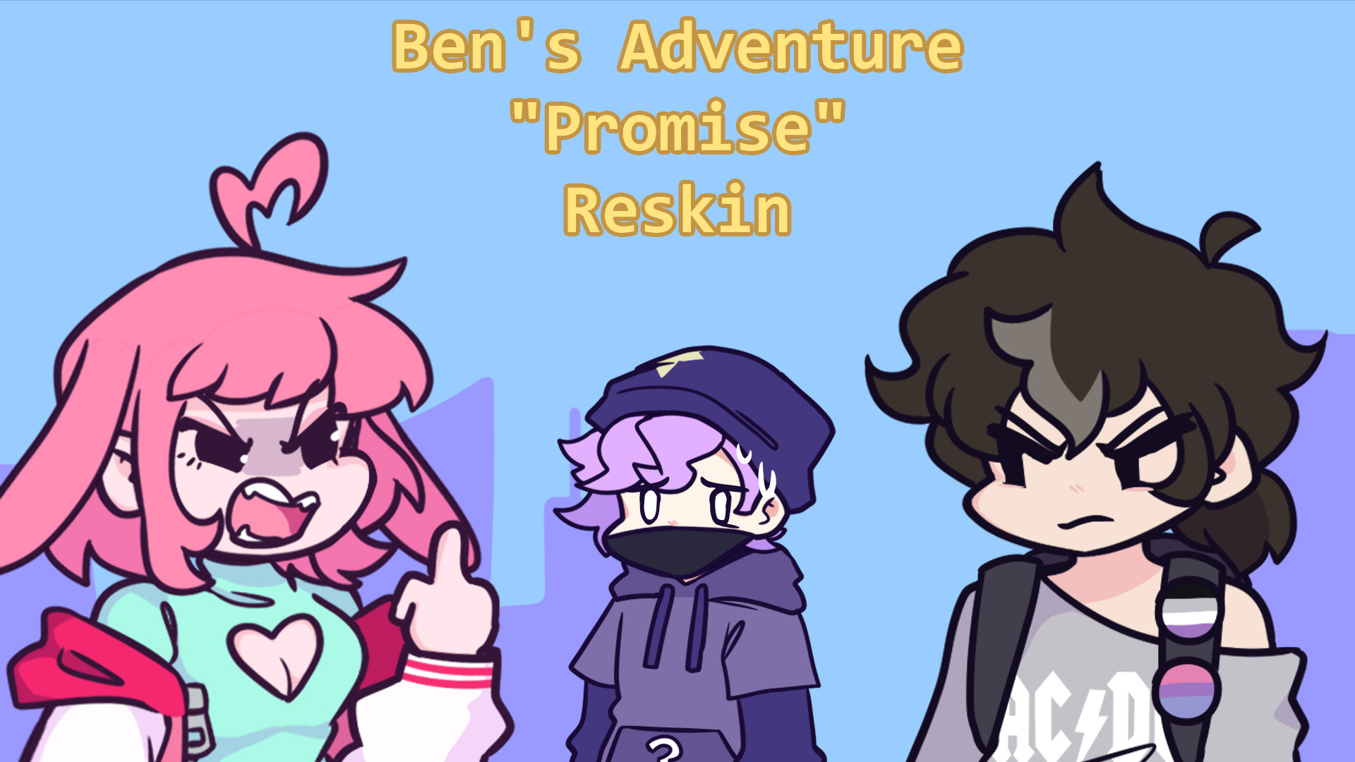 Promise Reskin (Ben's Adventure) Mod for Friday Night Funkin' | FNF Mods