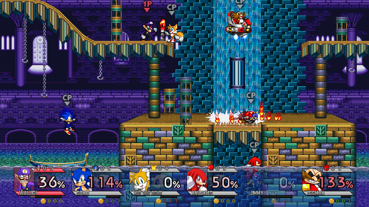 S3&K - Hydrocity Zone (9.4/CMC+) Mod for Super Smash Bros. Crusade ...