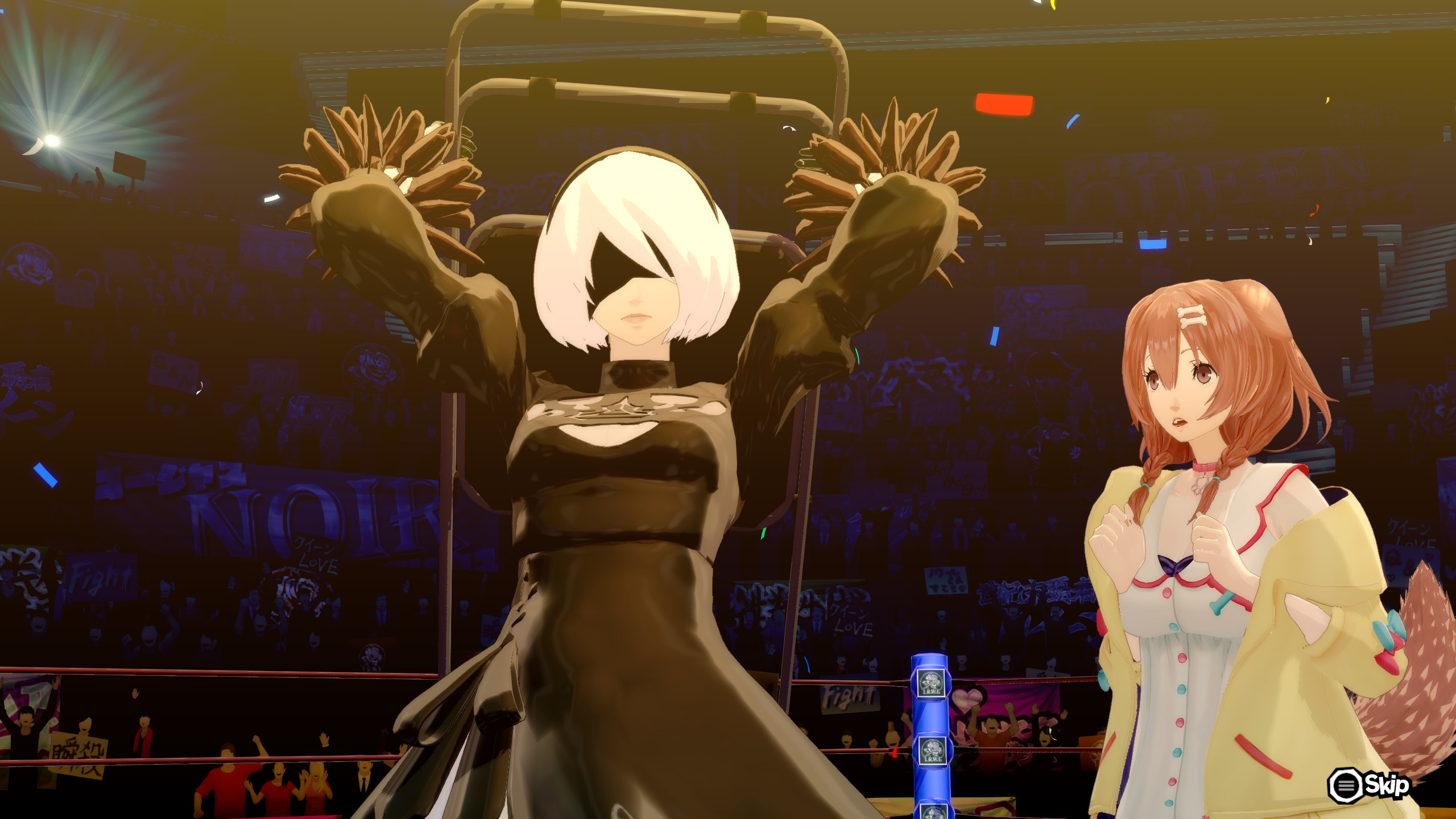 2B outfit for Makoto Mod for Persona 5 Royal (PC) | P5R (PC) Mods