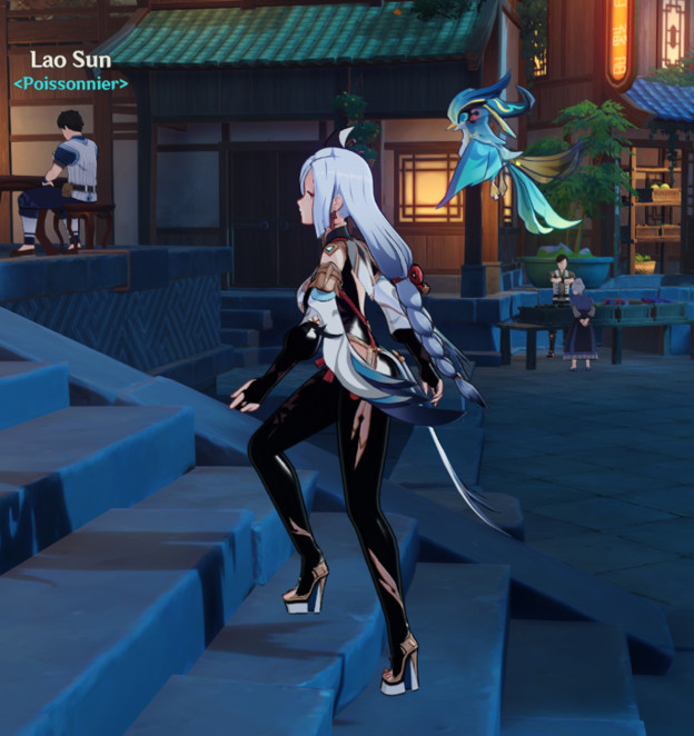 LATEX SHENHE Mod for Genshin Impact | GI Mods