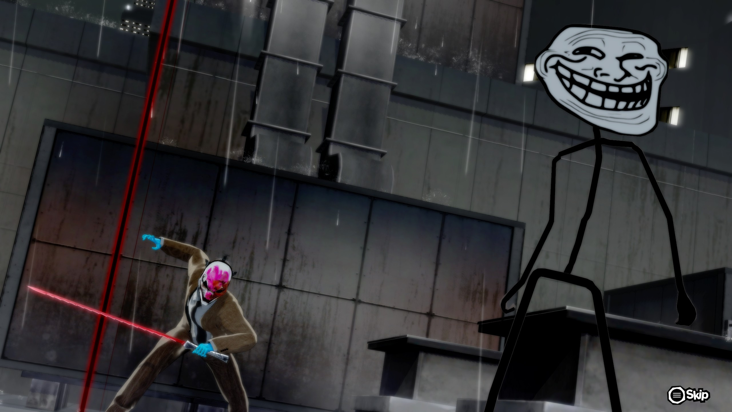 Troll Face Joker Mod for Persona 5 Royal (PC) | P5R (PC) Mods