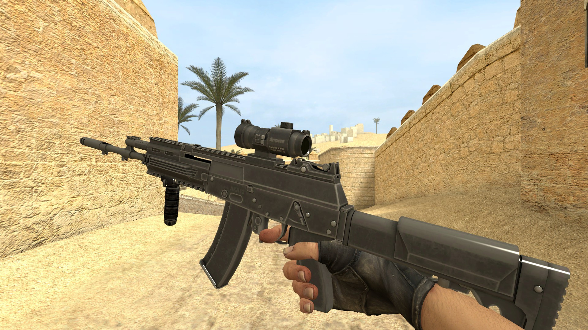 SO2 AKR-12 For CS:S Mod for Counter-Strike: Source | CS:S Mods