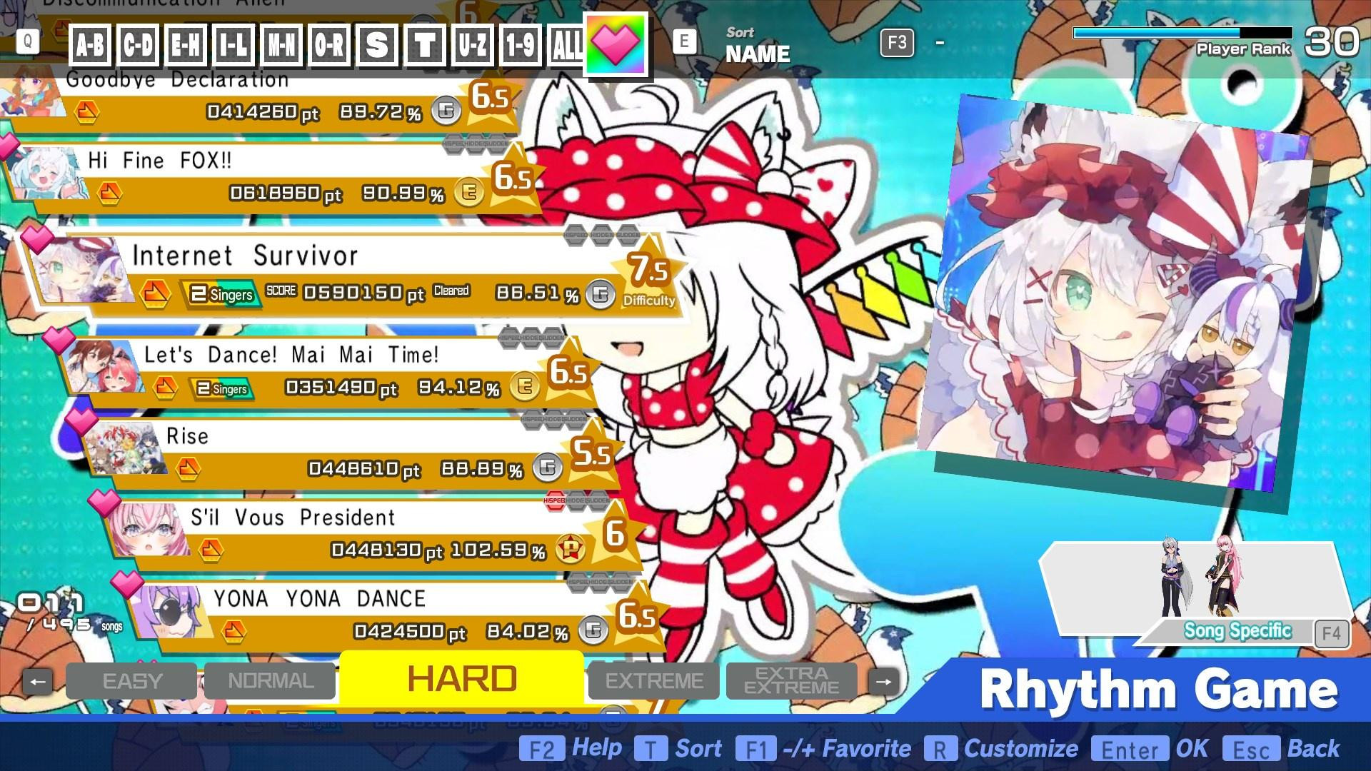 Fubuki & Friends - Hololive Chart Pack Mod for Hatsune Miku: Project ...