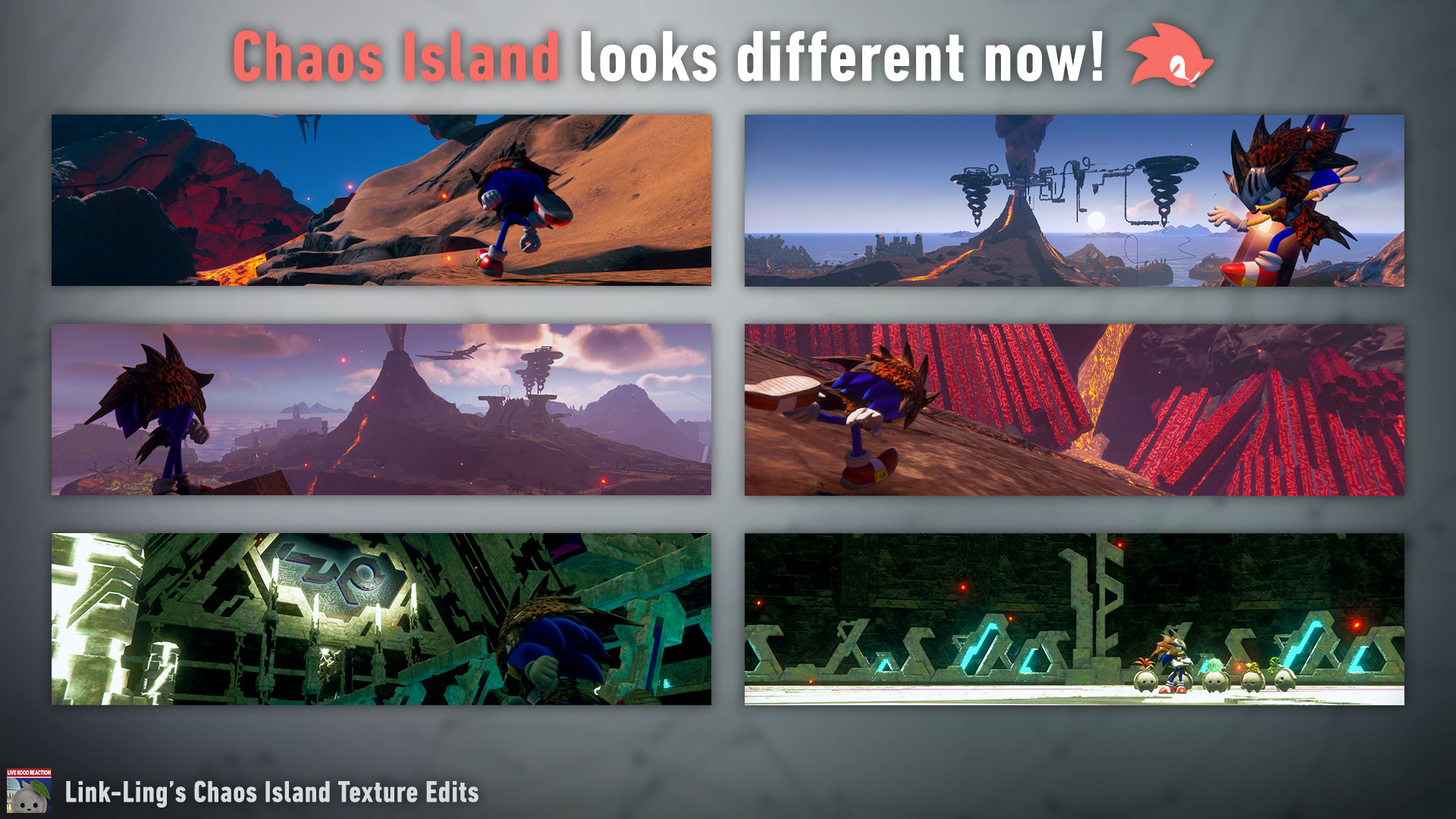 Chaos Island Texture Edits Mod for Sonic Frontiers | Frontiers Mods